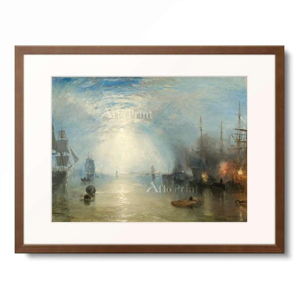 Joseph Mallord William Turner 1775-1851.Keelmen Heaving in Coals by Moonlight, 1835.Oil on canvas, 92.3 × 122.8 cm.Inv. ...