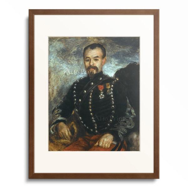 Renoir, Auguste 1841-1919."Portrait of Capitaine Darras", 1871.(Paul Darras, 1834-1903; captain, later brigadier and div...
