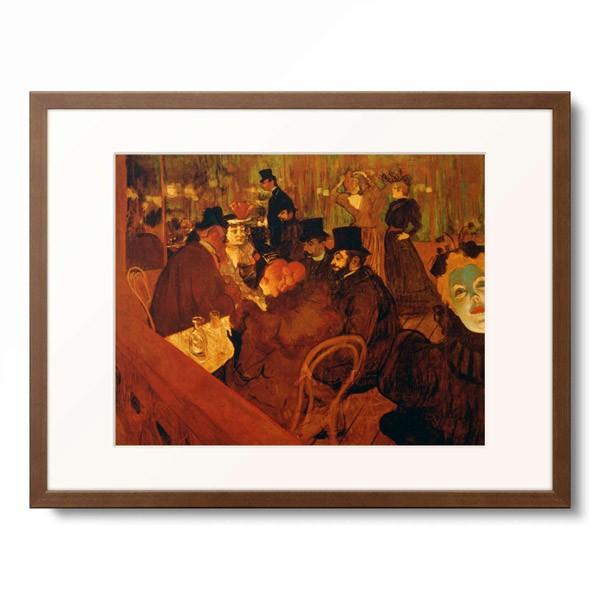 Toulouse-Lautrec, Henri de 1864-1901."Im Moulin Rouge", 1892.(Um den Tisch der Fotograf Sescau, Edouard Dujardin, Mauric...