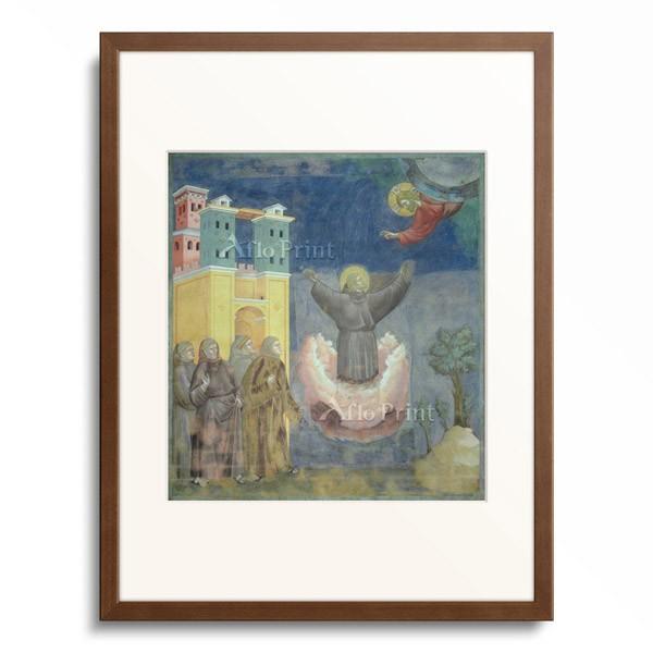 Giotto di Bondone c. 1266-1337."St. Francis in Ecstasy". (Legenda maior X: 4).Fresco, c. 1295/1300.Assisi, San Francesco...