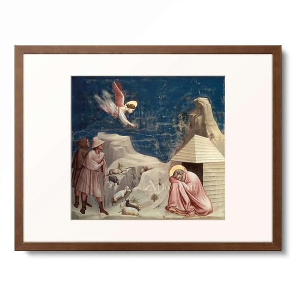 Giotto di Bondone c. 1266-1337."The Dream of Joachim".c. 1303/05.Fresco.Padua, Cappella degli Scrovegni.