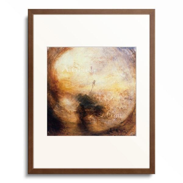 Turner, William 1775-1851."Light and Colour (Goethe’s Colour Rules). The Morning after the Flood - Moses writes the Book...