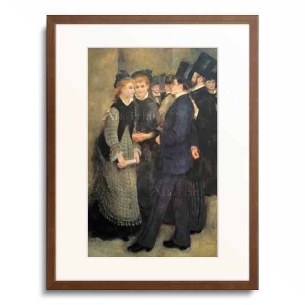 Renoir, Auguste 1841-1919."La sortie du Conservatoire" (At the exit of the conservatoire),1877.Oil on canvas, 187.3 × 11...
