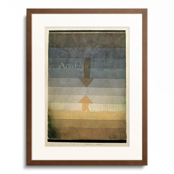 Klee, Paul,1879-1940,Swiss-German artist."Scheidung Abends" (Separation in the evening), 1922, 79.Watercolour on paper, ...