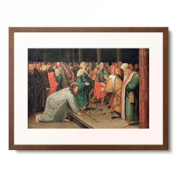 Bruegel, Pieter the Younger, 1564-1638(after painting, 1565, by Pieter Bruegel the Elder, 1520/25-1569)."Christ and the ...