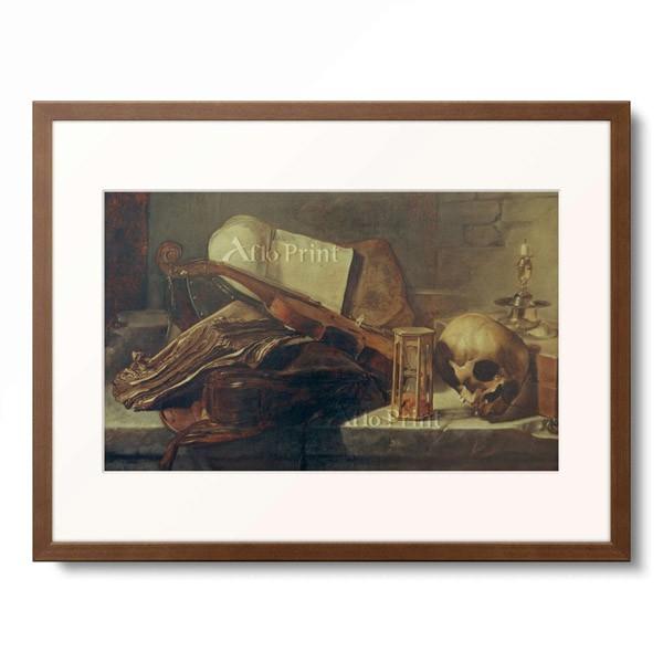 Rembrandt, Haremsz van Rijn 1606-1669.Circle of… (attributed to Jan Lievens, Dutch painter, 1607-1674) )."Still life wit...