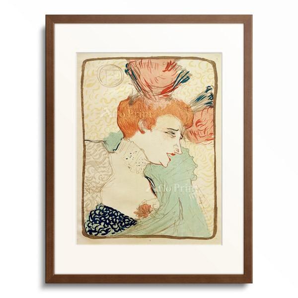 Toulouse-Lautrec, Henri de.French painter;Albi 24.11.1864 - Malrome Palace (Gironde) 9.9.1901. "Mademoiselle Marcelle Le...