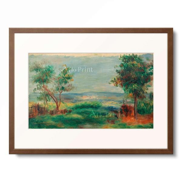 Renoir, Auguste 1841-1919."Paysage" (Landscape), undated.Oil on canvas, 20 × 32.5 cm.Bequest of Emma Lina Hendel 1999,Sa...