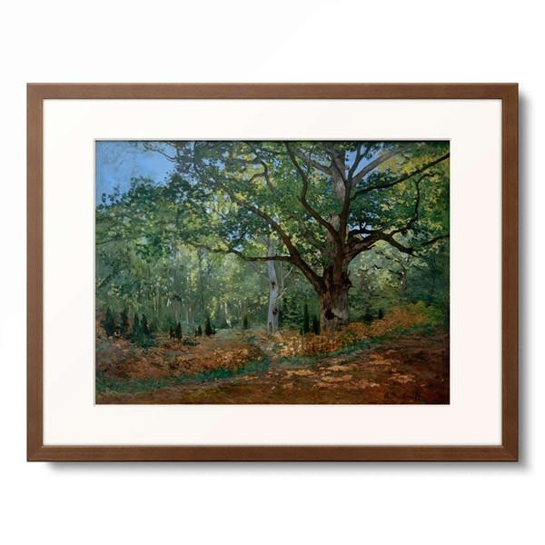 Monet, Claude; French painter,Paris 14.11.1840 - Giverny 6.12.1926."Un chene au Bas-Breau (Le Bodmer) " (The oak of Bas-...