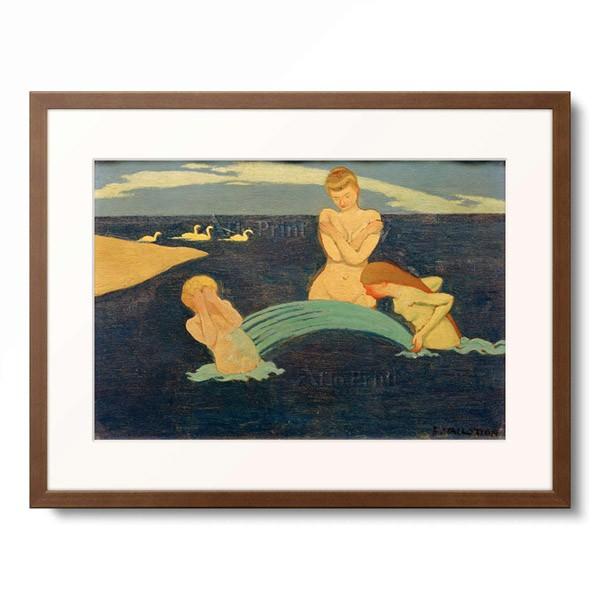 artist: Felix Vallottontime period: 19TH CENTURYtechnique: PAINTING (TECHNIQUE); PAINTING (OBJECT); OIL ON CARDBOARD