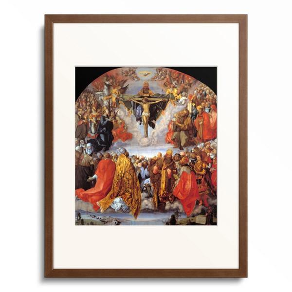 Durer, Albrecht; 1471-1528."Allerheiligenbild", 1511.(Adoration of the Trinty as vision of a Civitas Dei; with portraits...