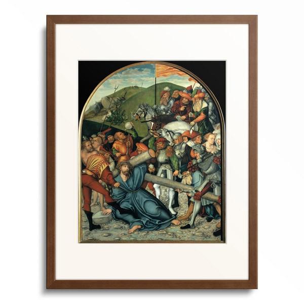 Cranach, Lucas th. E. 1472-1553."Christ Carrying the Cross", 1538.Oil on oakwood, 107 × 84cm.Inv. no. 6355Vienna, Kunsth...