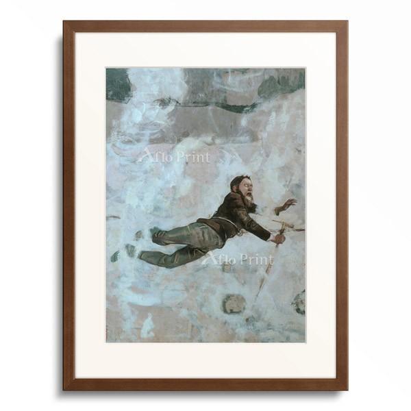 Hodler, Ferdinand. 1853-1918."Absturz III" (The Fall III), 1894. Oil on canvas, 143 × 195 cm. From the series "Aufstieg ...