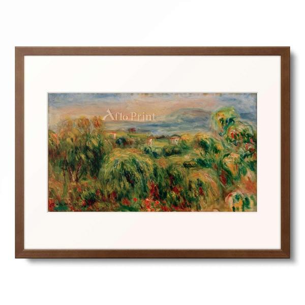 Renoir, Auguste 1841-1919."Cagnes", 1918.Oil on canvas, 28 × 44 cm.Winterthur, Sammlung Villa Flora.