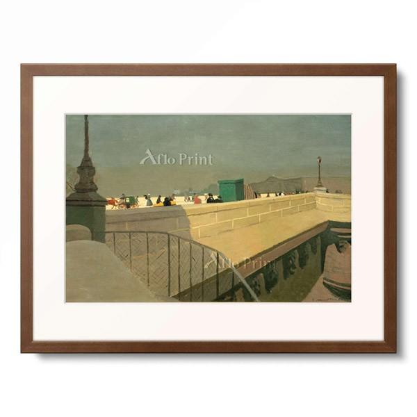 Vallotton, Felix1865-1925,Swiss painter."Le Pont Neuf" (The Pont Neuf), 1901.Oil on card, 37 x 57 cm.Donated by Dr. Emil...