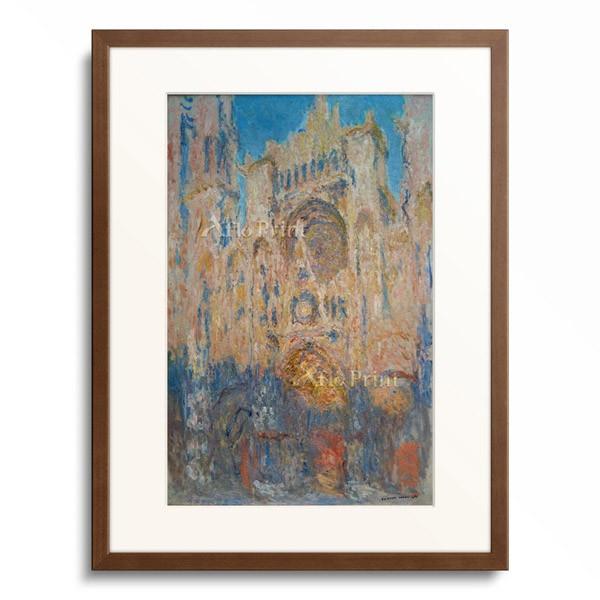 Monet, Claude 1840-1926."Cathedrale de Rouen. Effet de soleil, fin de journee" (Rouen Cathedral in sunlight), 1892.Oil o...