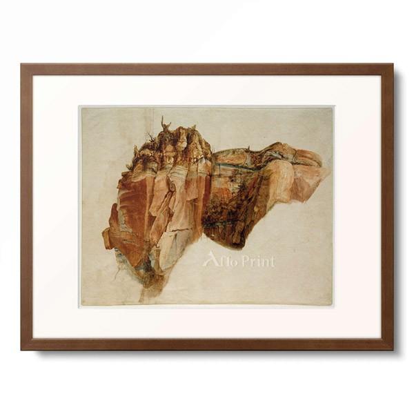 Durer, Albrecht German painter and printmaker, 1471-1528. "Steinbruch" (Stone quarry), ca. 1495/97. Watercolour and goua...