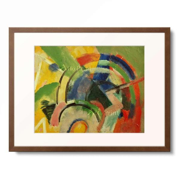 Marc, Franz 1880-1916."Small composition IV", 1914.Oil on canvas, 39 × 49cm.On loan from Private CollectionKochel am See...