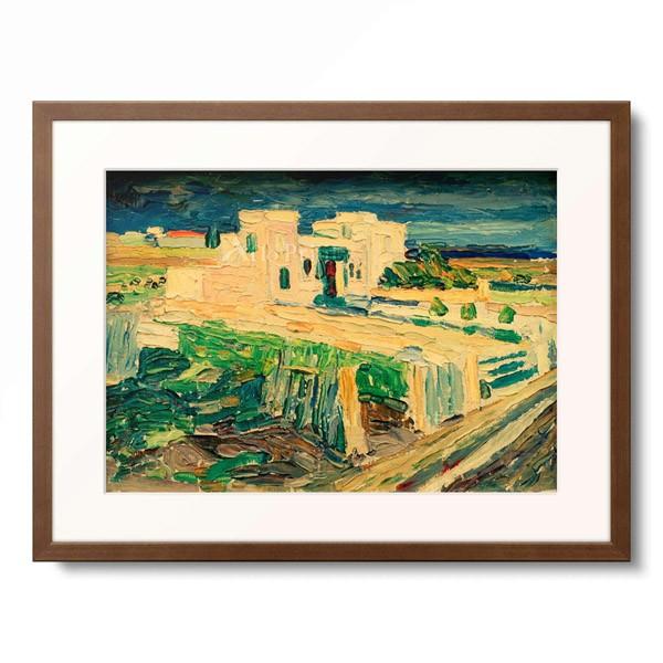 Kandinsky, Wassily 1866-1944."Tunis - Karthago", 1905.Oil on canvas board, 23.6 × 32.8cm.Munich, Lenbachhaus.