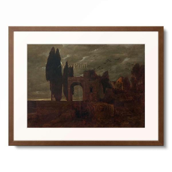 museum: Darmstadt, Hessisches Landesmuseumartist: Arnold Boecklintime period: 19TH CENTURY; 2ND MILLENNIUM A.D.technique...