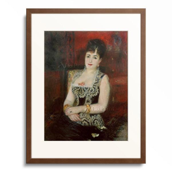 Renoir, Auguste 1841-1919."Portait de la Comtesse de Pourtales"(Portrait of Countess Pourtales), 1877.(Sophie Melanie Re...