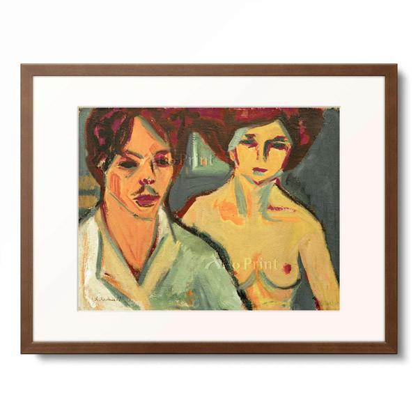 Kirchner, Ernst Ludwig Painter, graphic artist and sculptor Aschaffenburg 6.5.1880 - (suicide)Frauenkirch nr. Davos 15.6...