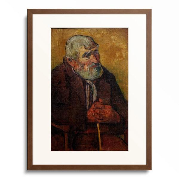 Gauguin, Paul 1848-1903."Le Vieillard au baton" (Old man with walking stick), 1889/90.Oil on canvas, 70 × 45cm.Inv. Nr. ...