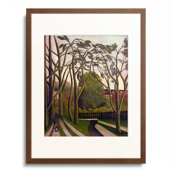 Rousseau, Henri 1844-1910."Paysage des bords de la Bievre pres Bicetre printemps" (Spring landscape at the Banks of the ...