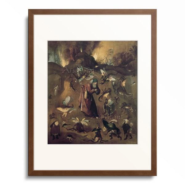 School of Hieronymus Bosch,circa 1500/1525."Saint Anthony with demons".(The Egyptian hermit Anthony, 251/2 - 356, is tem...