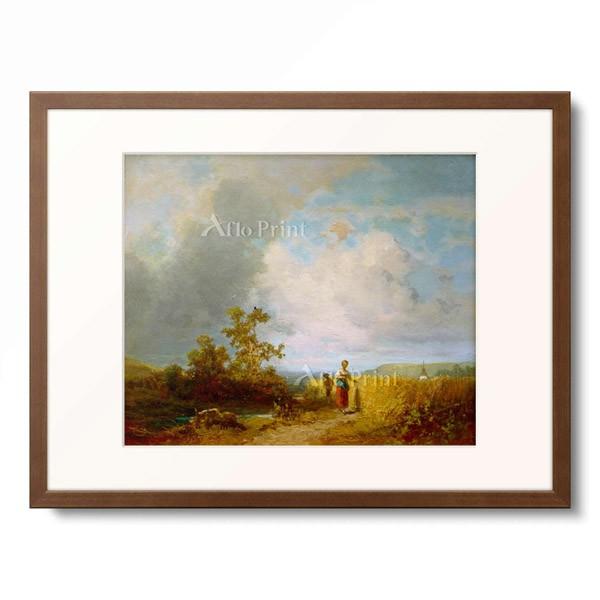 Spitzweg, Carl 1808-1885."Mowers at Harvest", 1865/70.Oil on wood, 19.4 × 23.2 cm.Inv. Nr. 2332Schweinfurt, Sammlung Geo...