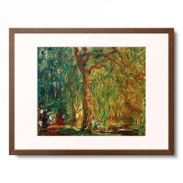 Monet, Claude; French painter, 1840-1926."Saule pleureur" (Weeping willow)1918-1919.(A weeping willow in the artist’s ga...