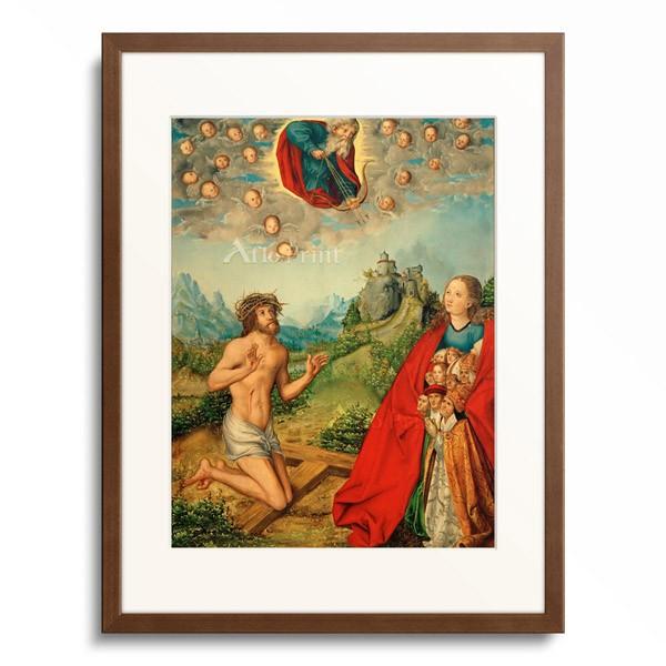 Cranach, Lucas the Elder 1472-1553."The Plague", Wittenberg, c. 1516/18.Mixed media on wood,74,5 × 56 cm.Inv. no. 128Bud...