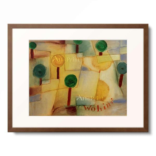 Klee, Paul 1879-1940."Wohin?" (Where to?), 1920, 126.Oil and pencil on paper on cardboard,23.5 × 29.5cm.Gift from privat...