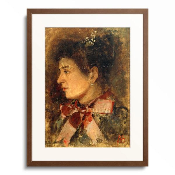 Modigliani, Amedeo.Italian painter, 1884-1920."Medea".Painting, 1900.Oil on canvas.WARNING! THIS PAINTING HAS BEEN IDENI...