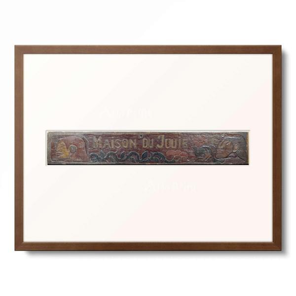 museum: Paris, Musee d’Orsayartist: Paul Gauguintime period: 20TH CENTURY; 2ND MILLENNIUM A.D.technique: SCULPTURE; RELI...