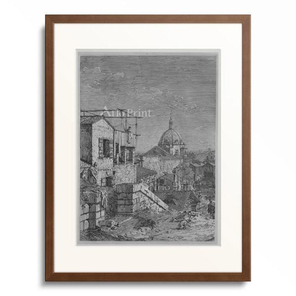 Canaletto (Giovanni Antonio Canal) 1697-1768.Vedute altre prese da i luoghi altre ideate, Book, ca. 1710-1768..Inv. Nr. ...