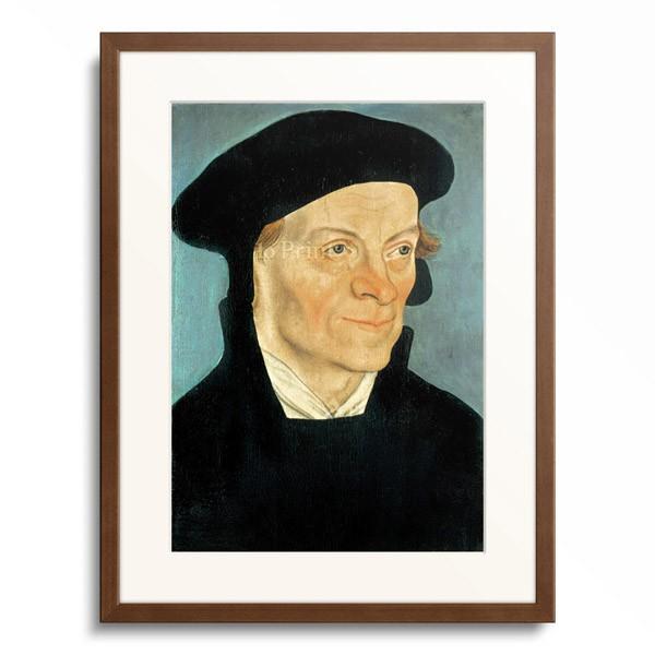 Spalatin, real name Georg Burckhardt Lutheran theologian, Spalt 17/1/1484 -Altenburg 16/1/1545.Portrait.Painting, 1537, ...