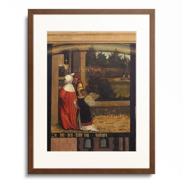Cranach, Lucas the Elder 1472-1553."Das 3. Gebot: Du sollst den Feiertag heiligen." (The 3rd Commandment: Thou shalt kee...