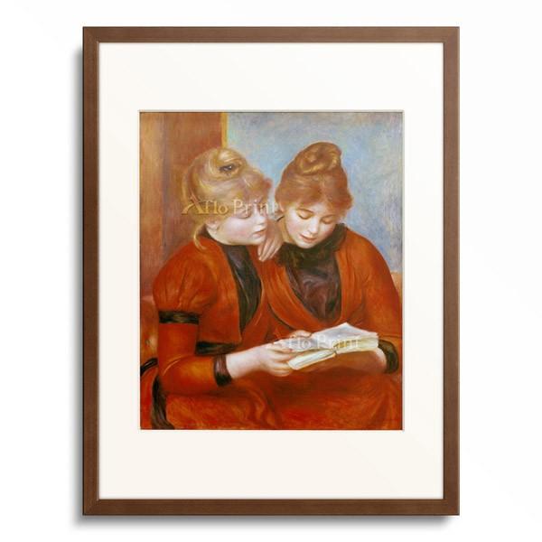 Renoir, Auguste 1841-1919."Les deux soeurs" (The two sisters),1889.Oil on canvas, 64 × 54cm.Private Collection.