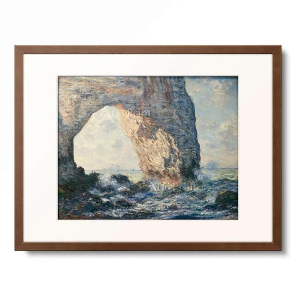 Monet, Claude 1840-1926."La Manneporte, Etretat (The Manneporte in Etretat) ", 1883.Oil on canvas, 65.4 × 81.3cm.Bequest...