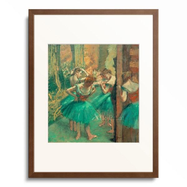 Degas, Edgar 1834-1917."Danseuses en rose" (Dancers in pink and green), c. 1885/95.Oil on canvas, 82.2 × 75.6cm.H.O.Have...
