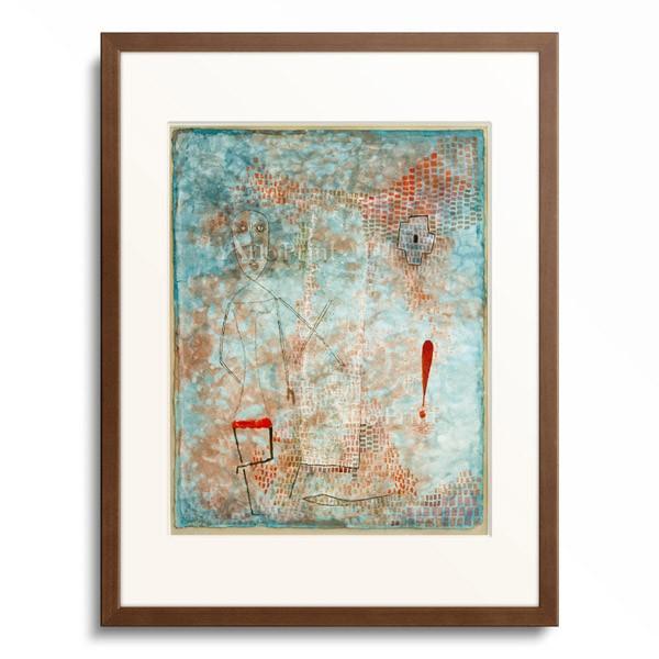 Klee, Paul,1879-1940,Swiss-German artist."Europa" (Europe), 1933. 7 (K 7)Watercolour on paper on card.49 × 38.2 cm.Estat...