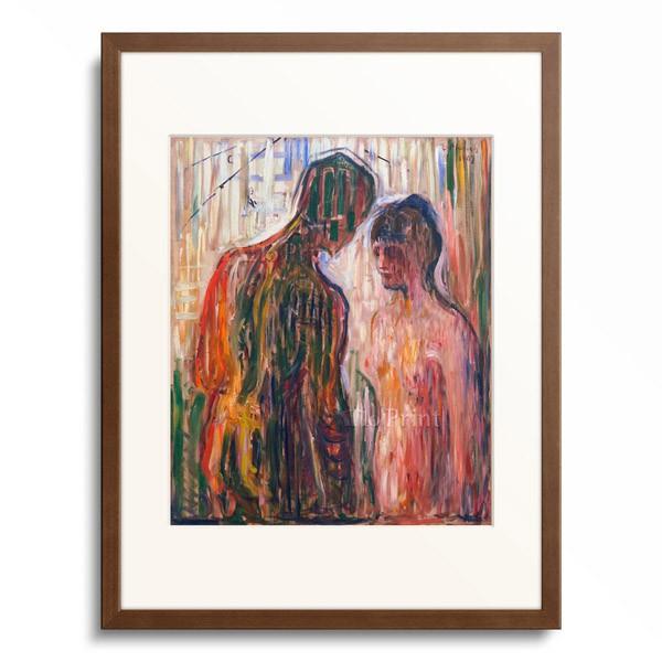 Munch, Edvard 1863-1944."Amor and Psyche", 1907. Oil on canvas, 119.5 × 99cm. From a cycle "The Green Room".Inv. No. MM ...