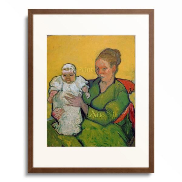 Gogh, Vincent van 1853-1890."Madame Roulin with her child Marcelle", Arles, December 1888.Oil on canvas, 92.4 × 73.3cm.I...