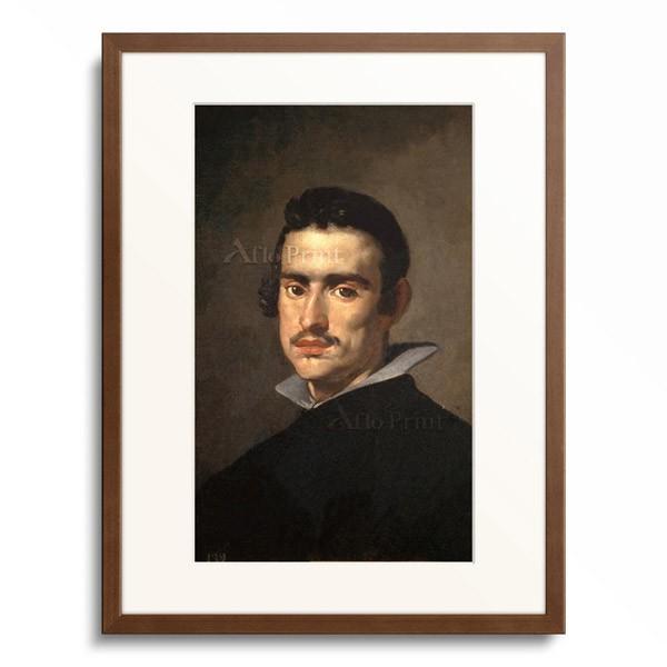 Velazquez, Diego Rodriguez de Silva y V.; Spanish painter; Seville (baptised 6.6.) 1599 - Madrid 6.8.1660."Portrait of a...