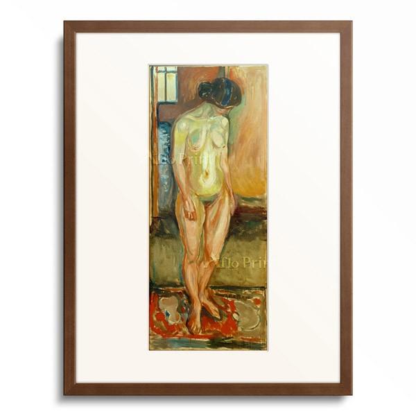 Munch, Edvard1863-1944,Norwegian painter."Evening I", 1922-1925.Oil on canvas, 170 x 70.5 cm.Inv. no.M 380.Oslo, Munch-M...