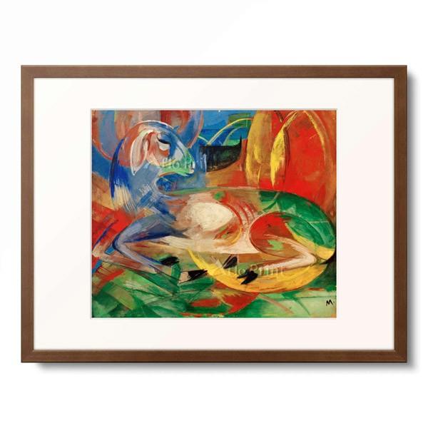 Marc, Franz 1880-1916."Blue Lamb", 1913.Tempera, 40.5 × 46.5cm.Kochel am See, Franz Marc Museum.