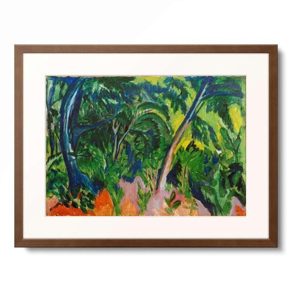 Kirchner, Ernst Ludwig 1880-1938."Seewald", 1913.(Seewald: municipality in Baden-Wurttemberg, Germany.)Oil on canvas, 91...