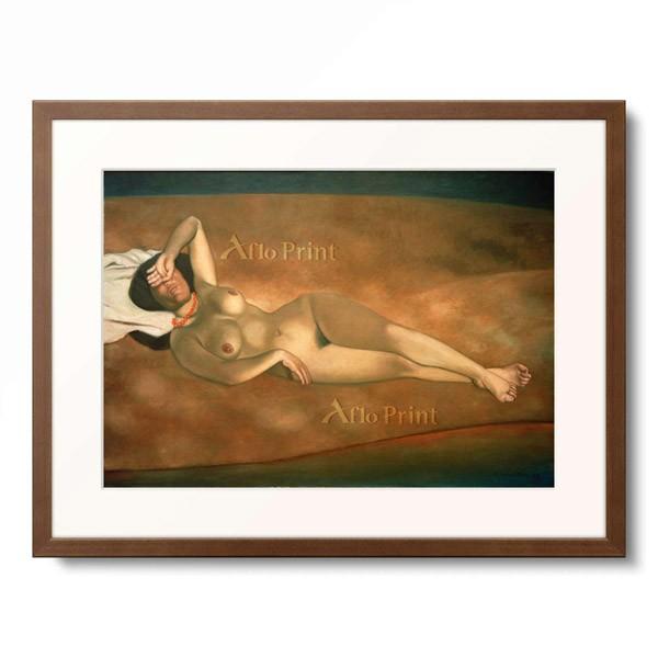 Vallotton, Felix 1865-1925."Femme couchee sur le sable"(Female nude on the beach), 1908.Oil on canvas, 115 × 162cm.Inv. ...