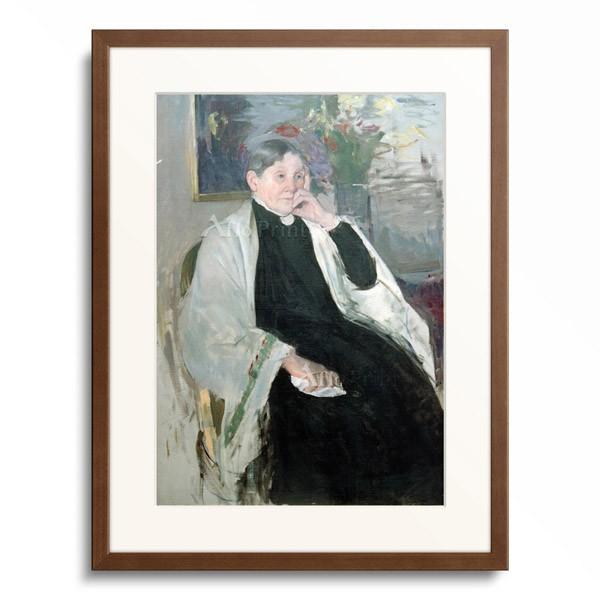 Cassatt, Mary Stevenson 1844-1926."Portrait of Katherine Kelso Cassatt", 1889.(Artist’s mother, died 1895).Oil on canvas...